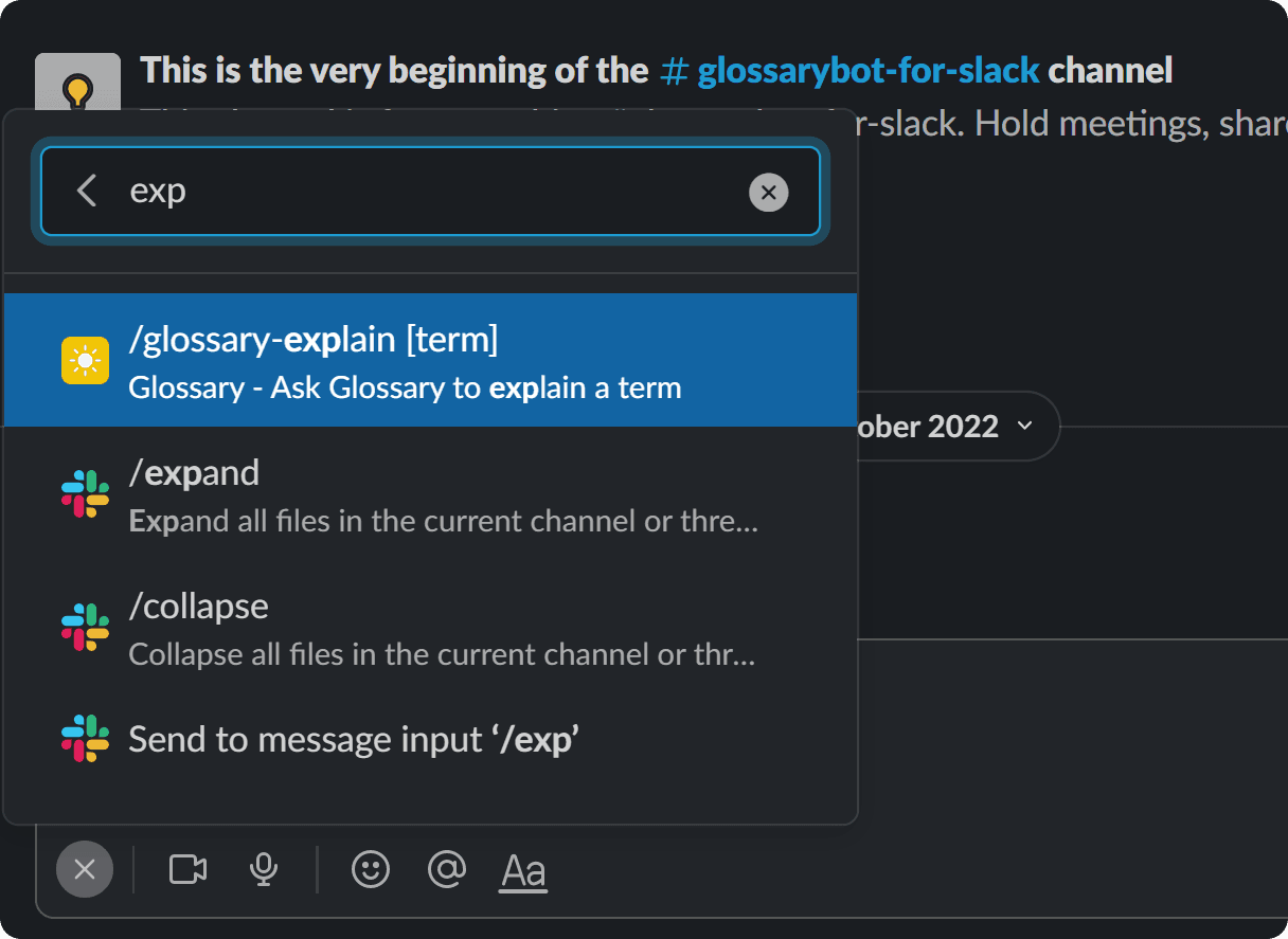 Add Acronyms in Slack | Glossary: Acronym bot for Slack